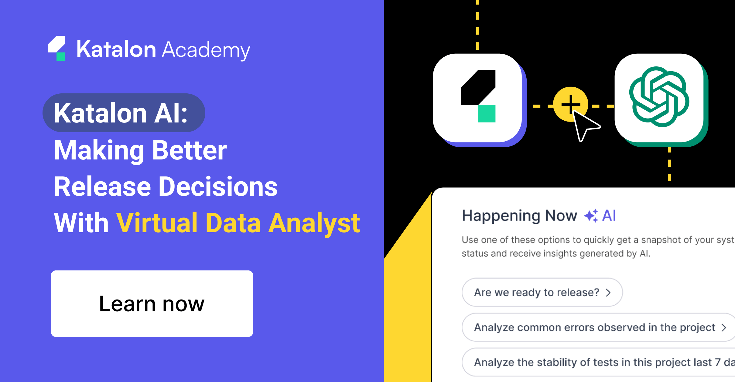 Making Better Release Decisions with Virtual Data Analyst